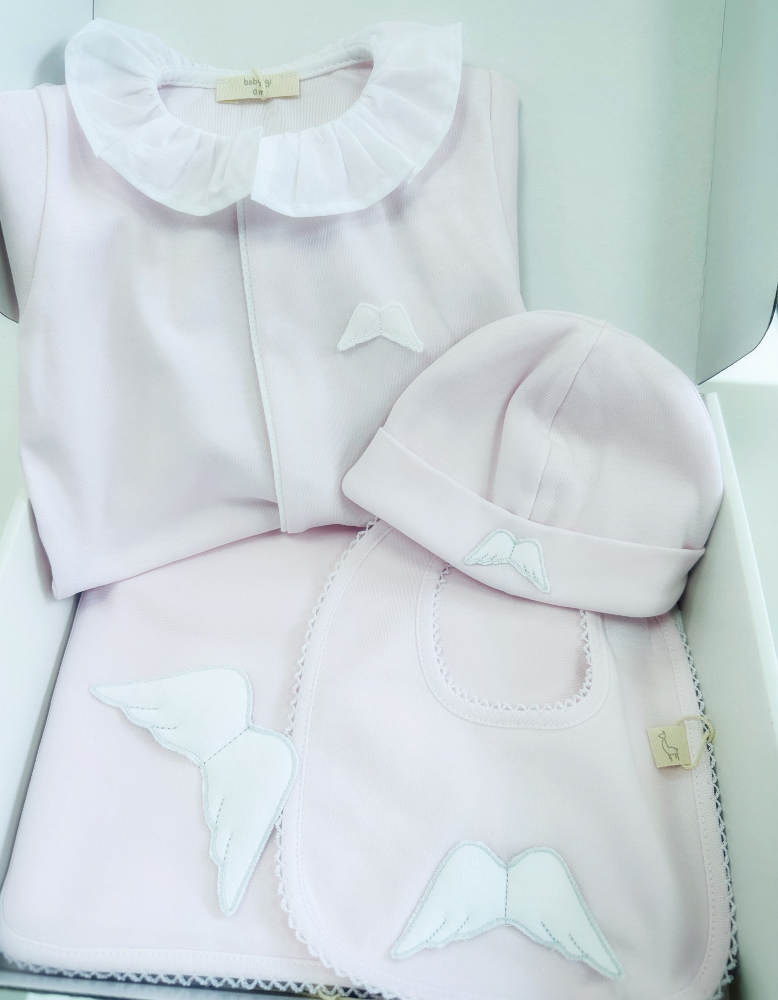 Baby Gi Pink Exclusive To Us, Angel Wings Gift Set – The Wardrobe ...